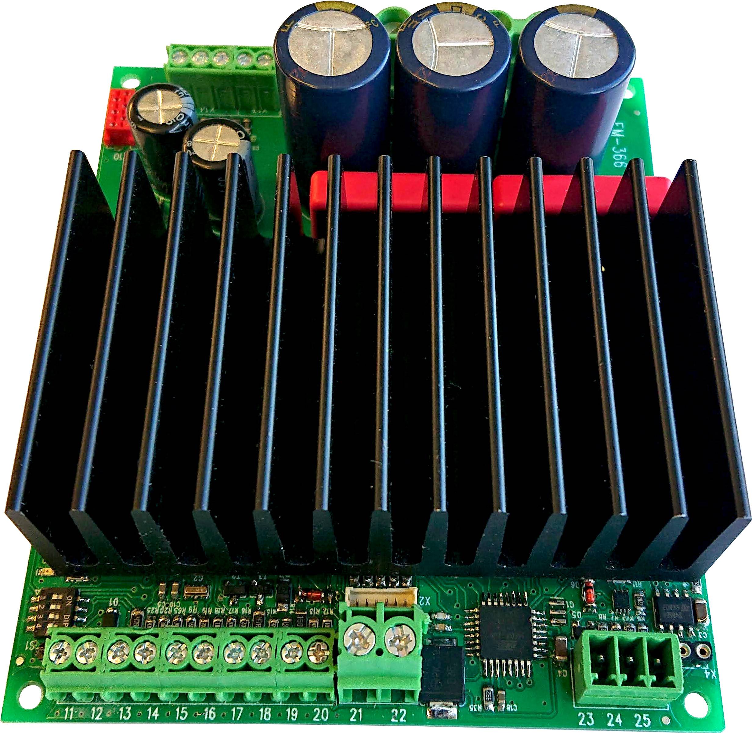 EM-366-SBL Brushless DC-Motor Driver with Modbus :: Electromen